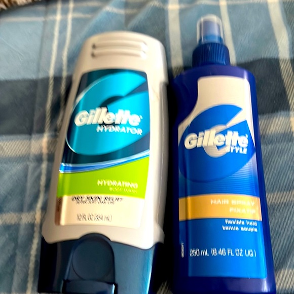 gillette | Grooming | Set Of Gillette Body Wash And Hair Spray | Poshmark
